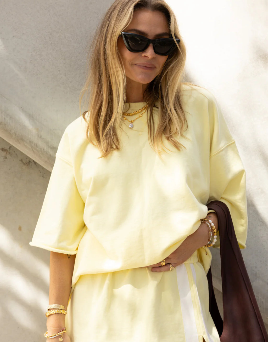 The Mason Tee - Lemon – Florence and Threads