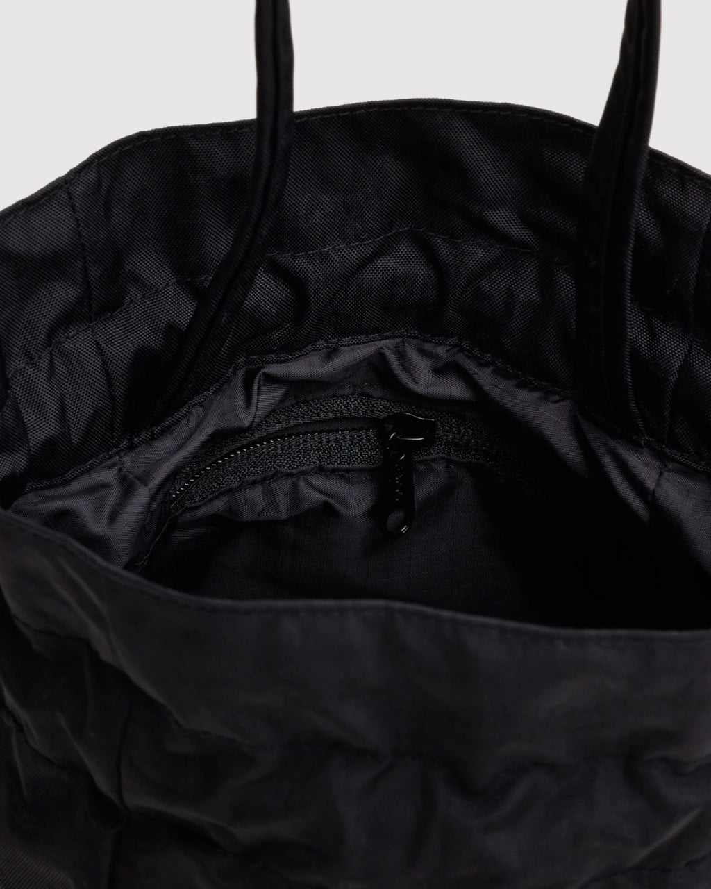 Nylon Drawstring Bag - Black – Florence and Threads