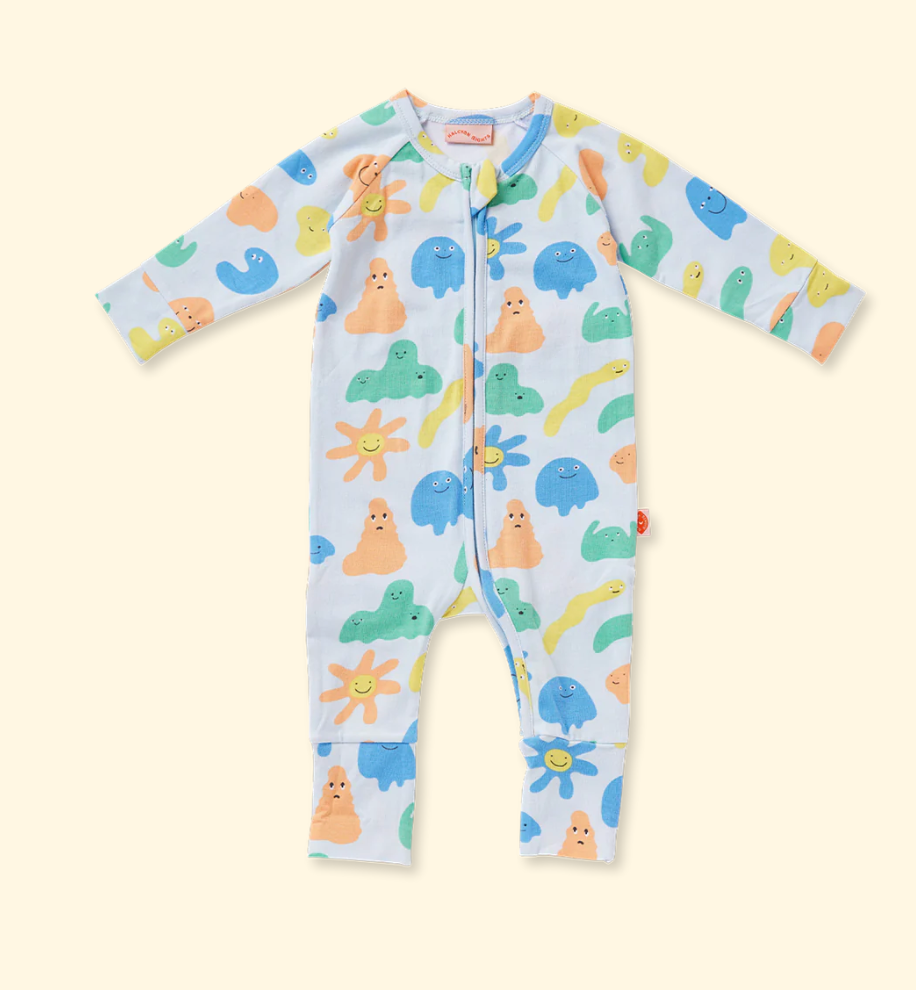 Jelly Jiggle Long Sleeve Zip Suit – Florence and Threads